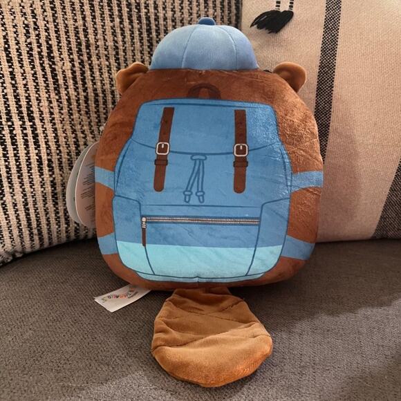 Squishmallows | Toys | Nwt Chip The Beaver Back To School Outfit ...